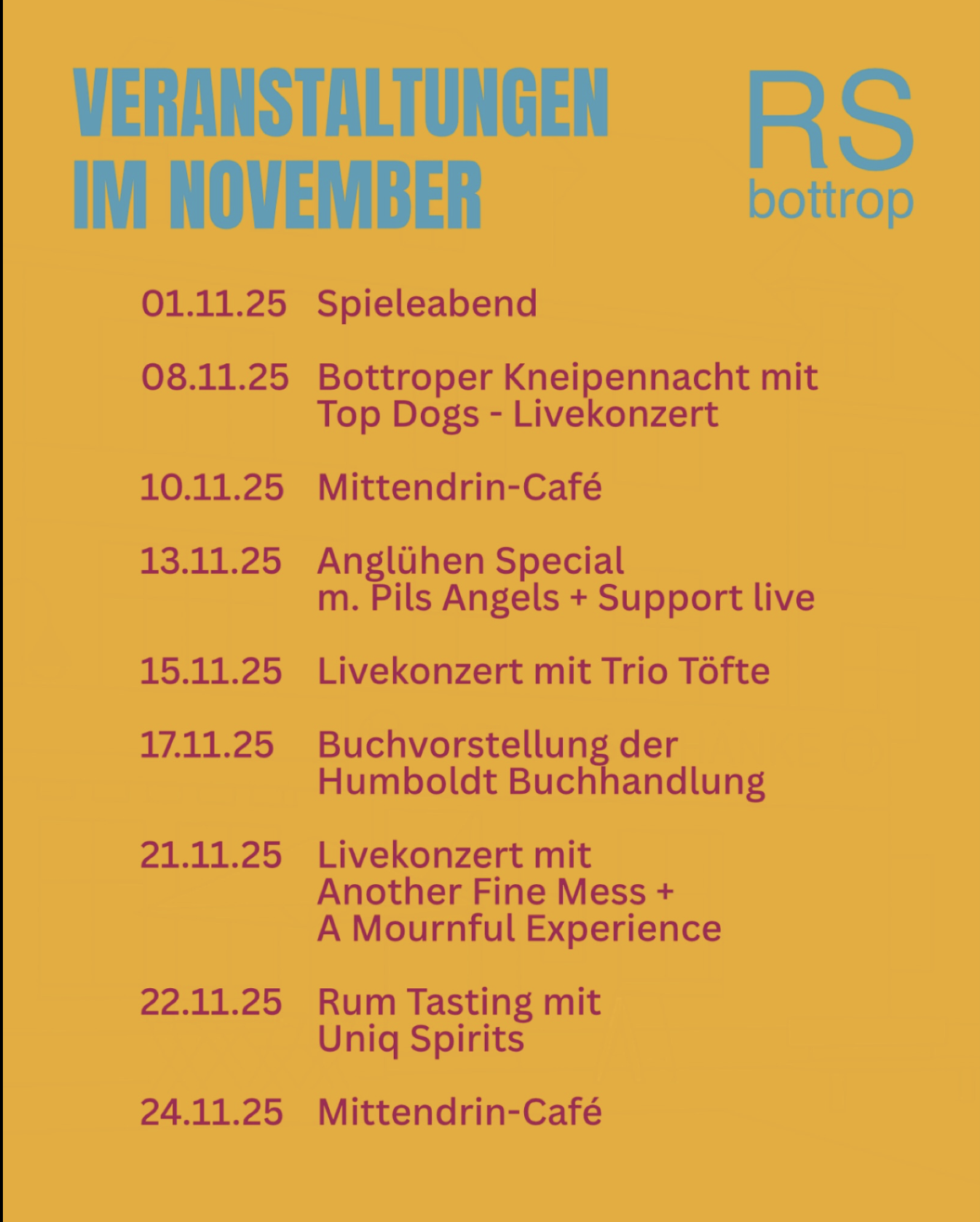 Rathausschänke Bottrop: Anglühen-Special mit den Pils Angels + Support ...