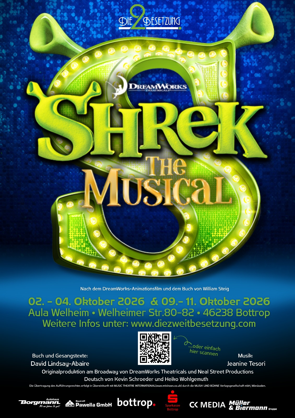 “Shrek – Das Musical” in Bottrop – Wir lieben Bottrop